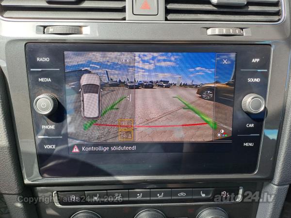 Grey Volkswagen Golf 2020 in Tartu, with an engine capacity of 1.50 L and mileage of 61 thousand km for 16490 €, photo 6 on AUTOMOTO.COM.LV