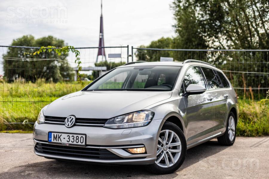 Grey Volkswagen Golf 2020 in Riga, with an engine capacity of 1.50 L and mileage of 176 thousand km for 11990 €, photo 1 on AUTOMOTO.COM.LV