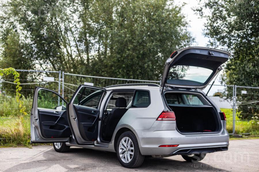 Grey Volkswagen Golf 2020 in Riga, with an engine capacity of 1.50 L and mileage of 176 thousand km for 11990 €, photo 10 on AUTOMOTO.COM.LV
