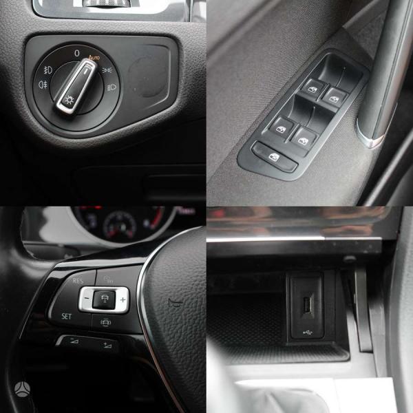 Grey Volkswagen Golf 2020 in Vilnius, with an engine capacity of 1.50 L and mileage of 127 thousand km for 13350 €, photo 9 on AUTOMOTO.COM.LV