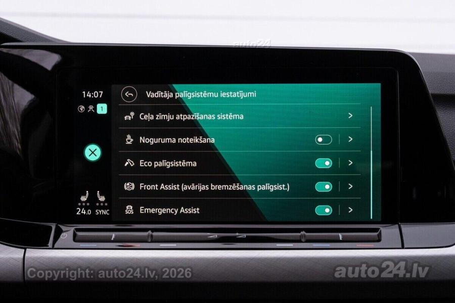 Серый Фольксваген Гольф 2021 в Рига, объемом двигателя 2.00 л и пробегом 143 тыс. км за 17831 €, фото 15 на AUTOMOTO.COM.LV