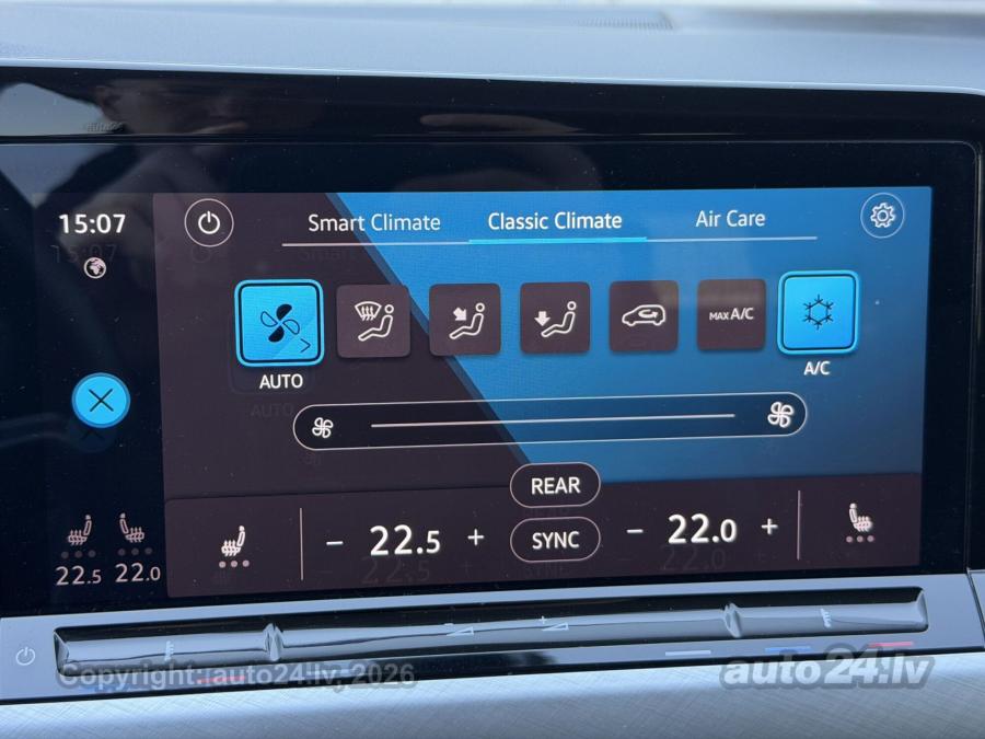 Pelēks Volkswagen Golf 2021 Pērnava, ar dzinēja tilpumu 2.00 L un nobraukumu 85 tūkst. km par 19900 €, foto 13 vietnē AUTOMOTO.COM.LV