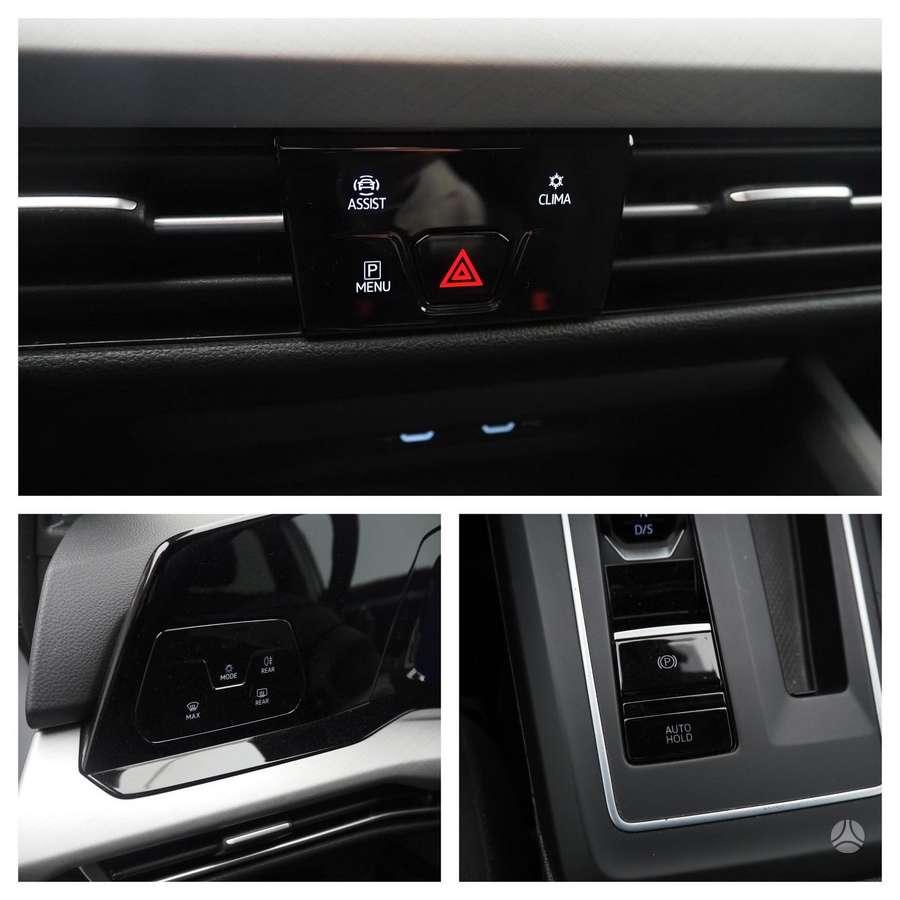 Grey Volkswagen Golf 2021 in Vilnius, with an engine capacity of 1.50 L and mileage of 137 thousand km for 14900 €, photo 10 on AUTOMOTO.COM.LV