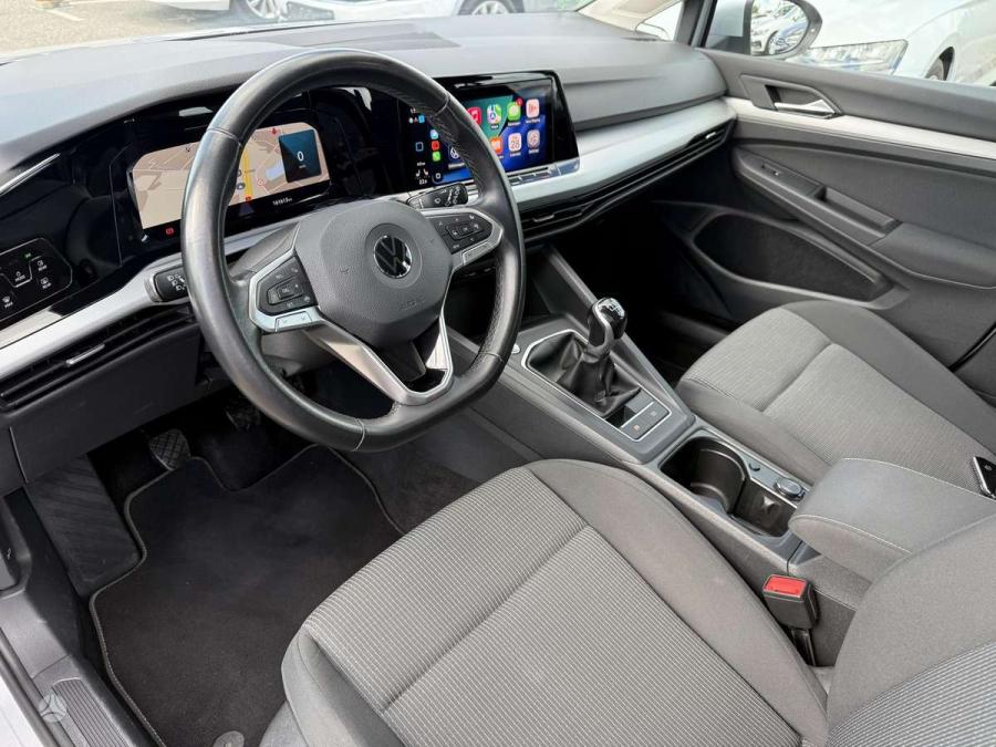 Pelēks Volkswagen Golf 2021 Viļņa, ar dzinēja tilpumu 1.97 L un nobraukumu 162 tūkst. km par 12999 €, foto 23 vietnē AUTOMOTO.COM.LV
