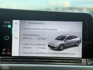 Grey Volkswagen Golf 2022 in Vilnius, with an engine capacity of 1.50 L and mileage of 186 thousand km for 14600 €, photo 27 on AUTOMOTO.COM.LV