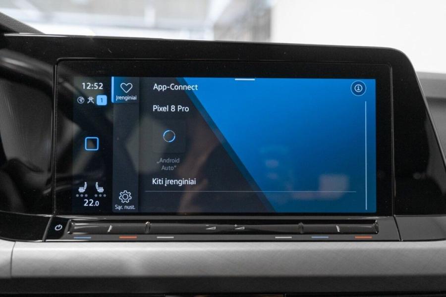 Pelēks Volkswagen Golf 2022 Viļņa, ar dzinēja tilpumu 2.00 L un nobraukumu 195 tūkst. km par 14900 €, foto 18 vietnē AUTOMOTO.COM.LV