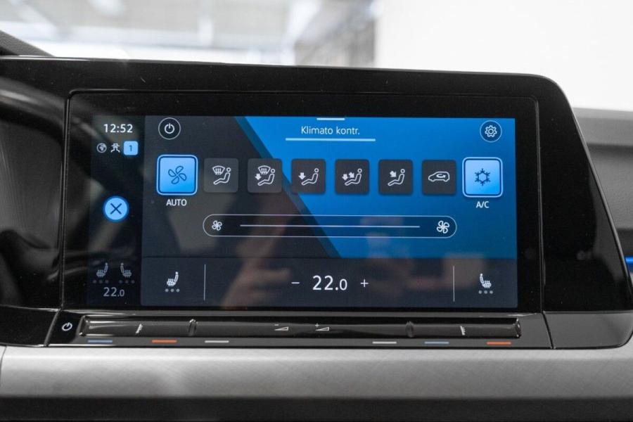 Pelēks Volkswagen Golf 2022 Viļņa, ar dzinēja tilpumu 2.00 L un nobraukumu 195 tūkst. km par 14900 €, foto 20 vietnē AUTOMOTO.COM.LV