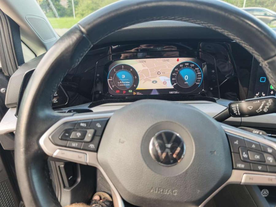 Grey Volkswagen Golf 2022 in Vilnius, with an engine capacity of 1.97 L and mileage of 178 thousand km for 15000 €, photo 15 on AUTOMOTO.COM.LV