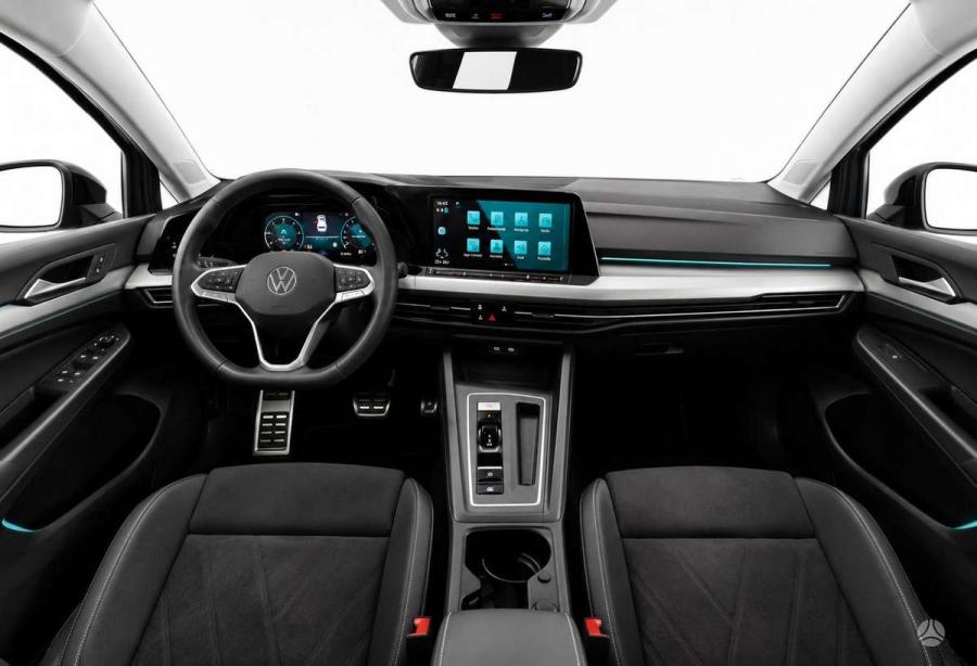 Pelēks Volkswagen Golf 2023 Kauņa, ar dzinēja tilpumu 1.97 L un nobraukumu 175 tūkst. km par 16400 €, foto 7 vietnē AUTOMOTO.COM.LV