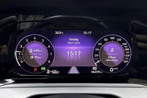 Серый Фольксваген Гольф 2023 в Вильнюс, объемом двигателя 1.50 л и пробегом 36 тыс. км за 18880 €, фото 8 на AUTOMOTO.COM.LV