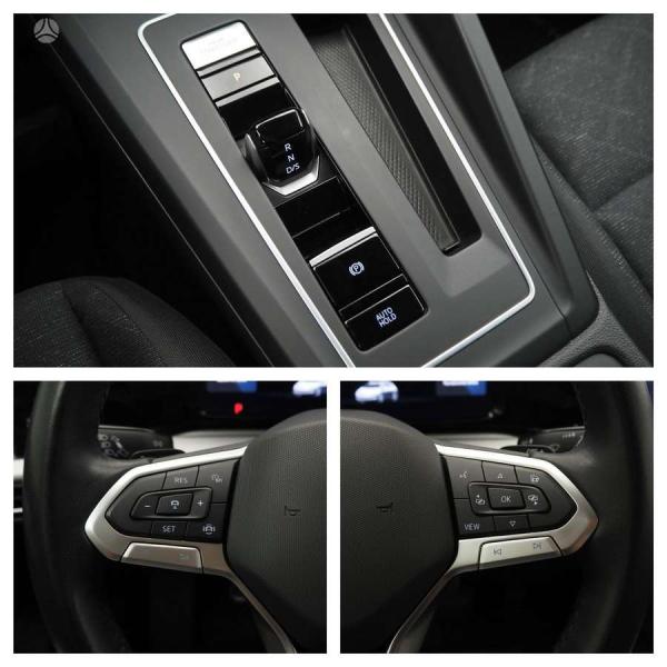 Grey Volkswagen Golf 2023 in Vilnius, with an engine capacity of 1.50 L and mileage of 117 thousand km for 16750 €, photo 11 on AUTOMOTO.COM.LV