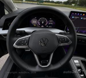 Grey Volkswagen Golf 2025 in Riga, with an engine capacity of 1.50 L and mileage of 7 thousand km for 27000 €, photo 20 on AUTOMOTO.COM.LV