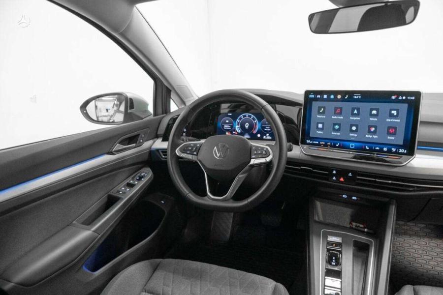 Pelēks Volkswagen Golf 2025 Viļņa, ar dzinēja tilpumu 1.50 L un nobraukumu 26 tūkst. km par 23500 €, foto 11 vietnē AUTOMOTO.COM.LV