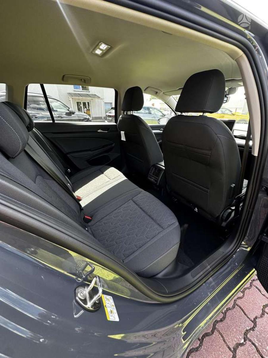 Grey Volkswagen Golf 2026 in Panevezys, with an engine capacity of 1.50 L and mileage of 0 thousand km for 29700 €, photo 12 on AUTOMOTO.COM.LV
