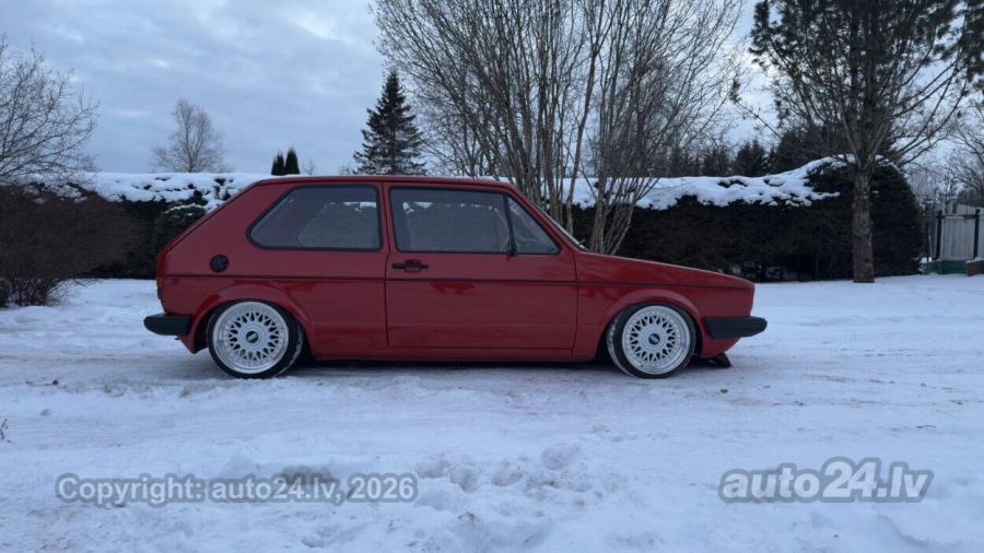 Volkswagen Golf 1982 in Parnu, with an engine capacity of 2.00 L and mileage of 255 thousand km for 9800 €, photo 5 on AUTOMOTO.COM.LV
