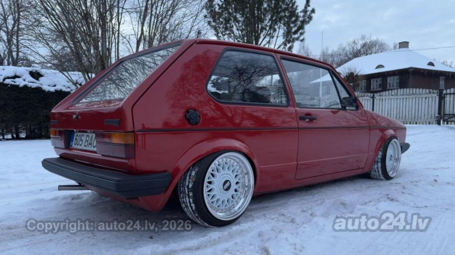 Volkswagen Golf 1982 in Parnu, with an engine capacity of 2.00 L and mileage of 255 thousand km for 9800 €, photo 7 on AUTOMOTO.COM.LV