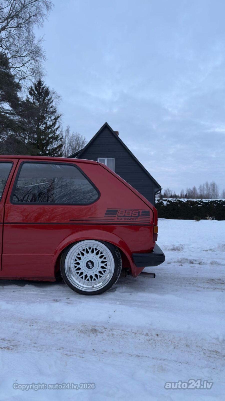 Volkswagen Golf 1982 in Parnu, with an engine capacity of 2.00 L and mileage of 255 thousand km for 9800 €, photo 10 on AUTOMOTO.COM.LV
