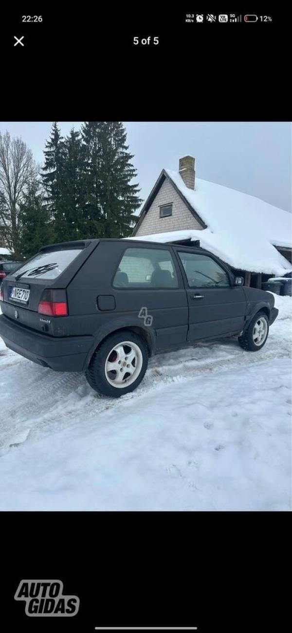Volkswagen Golf 1982 in Anyksciai, with an engine capacity of 1.60 L and mileage of 5000 thousand km for 800 €, photo 1 on AUTOMOTO.COM.LV