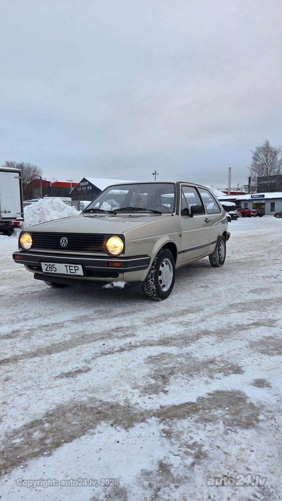 Volkswagen Golf 1984 in Tallinn, with an engine capacity of 1.60 L and mileage of 130 thousand km for 6990 €, photo 1 on AUTOMOTO.COM.LV