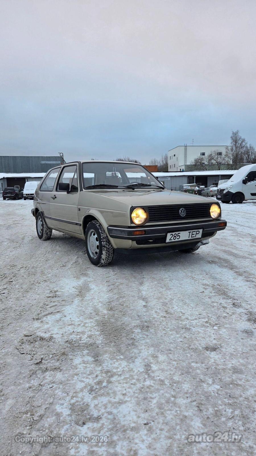 Volkswagen Golf 1984 Tallina, ar dzinēja tilpumu 1.60 L un nobraukumu 130 tūkst. km par 6990 €, foto 2 vietnē AUTOMOTO.COM.LV
