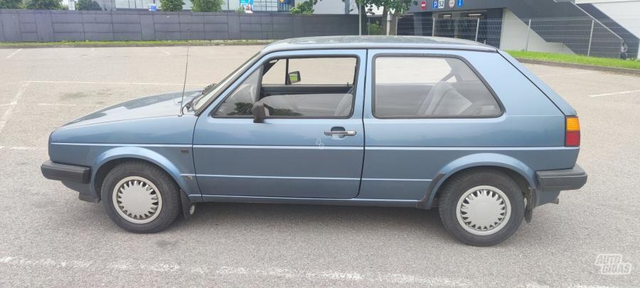 Volkswagen Golf 1986 in Kaunas, with an engine capacity of 1.60 L and mileage of 45 thousand km for 3200 €, photo 6 on AUTOMOTO.COM.LV