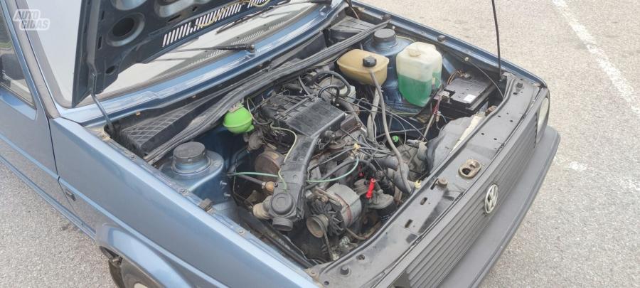 Volkswagen Golf 1986 in Kaunas, with an engine capacity of 1.60 L and mileage of 45 thousand km for 3200 €, photo 17 on AUTOMOTO.COM.LV