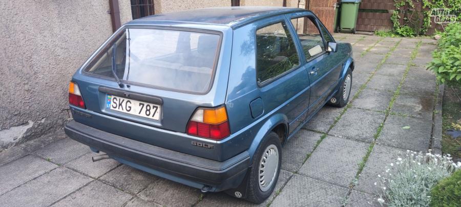 Volkswagen Golf 1986 in Kaunas, with an engine capacity of 1.60 L and mileage of 45 thousand km for 3200 €, photo 21 on AUTOMOTO.COM.LV