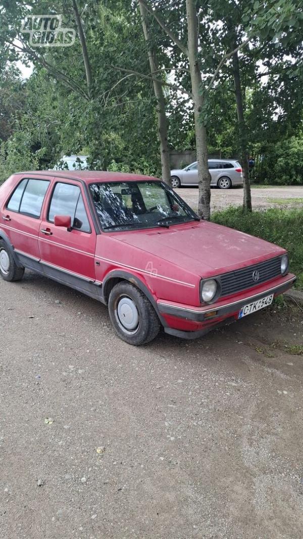 Volkswagen Golf 1987 in Telschi, with an engine capacity of 1.60 L and mileage of 22 thousand km for 350 €, photo 1 on AUTOMOTO.COM.LV