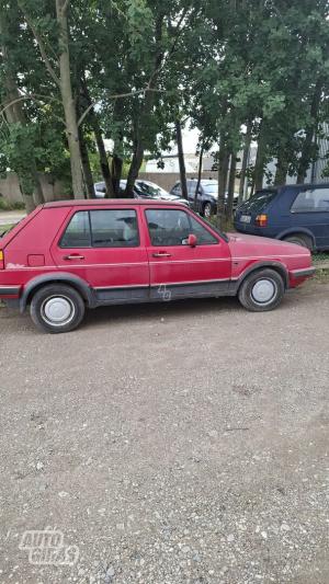 Volkswagen Golf 1987 Telšiai, ar dzinēja tilpumu 1.60 L un nobraukumu 22 tūkst. km par 350 €, foto 5 vietnē AUTOMOTO.COM.LV