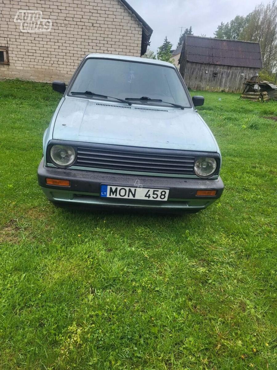 Volkswagen Golf 1991 in Zarasai, with an engine capacity of 1.60 L and mileage of 300 thousand km for 800 €, photo 1 on AUTOMOTO.COM.LV