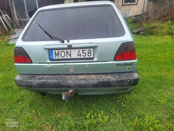 Volkswagen Golf 1991 in Zarasai, with an engine capacity of 1.60 L and mileage of 300 thousand km for 800 €, photo 5 on AUTOMOTO.COM.LV