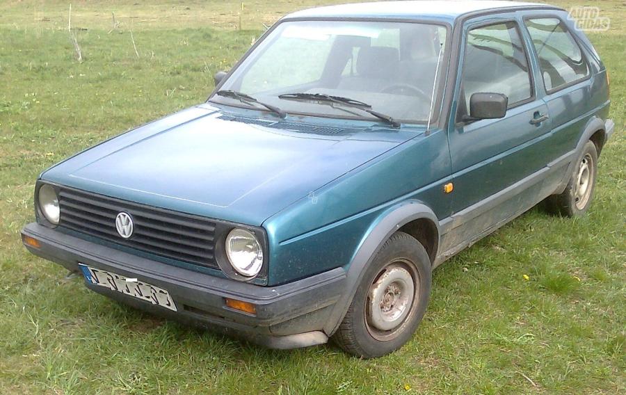 Фольксваген Гольф 1992 в Алитус, объемом двигателя 1.60 л и пробегом 299 тыс. км за 850 €, фото 1 на AUTOMOTO.COM.LV