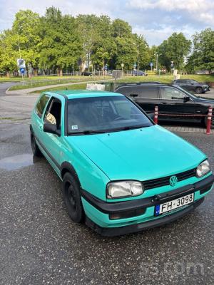 Volkswagen Golf 1995 Cēsis, ar dzinēja tilpumu 1.90 L un nobraukumu 159 tūkst. km par 1100 €, foto 1 vietnē AUTOMOTO.COM.LV