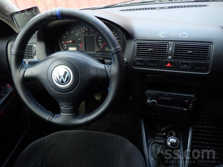 Volkswagen Golf 1998 in Liepaja, with an engine capacity of 1.60 L and mileage of 242 thousand km for 1450 €, photo 7 on AUTOMOTO.COM.LV