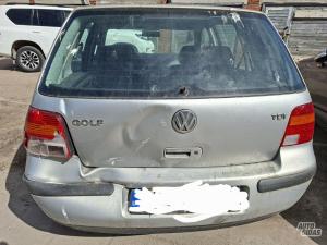 Volkswagen Golf 1998 in Vilnius, with an engine capacity of 1.90 L and mileage of 258 thousand km for 300 €, photo 7 on AUTOMOTO.COM.LV