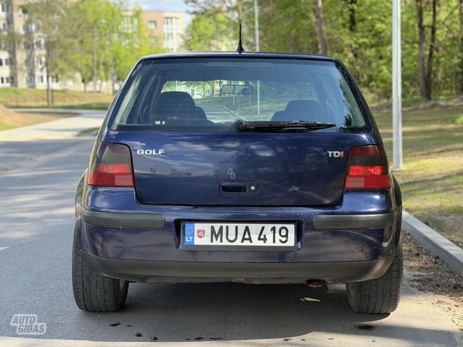 Фольксваген Гольф 1998 в Утена, объемом двигателя 1.90 л и пробегом 305 тыс. км за 1450 €, фото 6 на AUTOMOTO.COM.LV