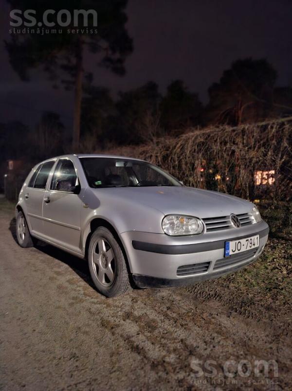 Volkswagen Golf 1999 in Riga, with an engine capacity of 1.80 L and mileage of 219 thousand km for 1200 €, photo 1 on AUTOMOTO.COM.LV