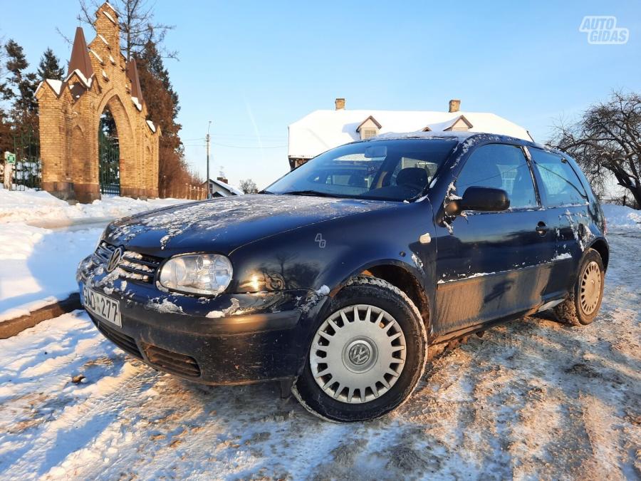 Volkswagen Golf 1999 in Vilnius, with an engine capacity of 1.90 L and mileage of 289 thousand km for 360 €, photo 1 on AUTOMOTO.COM.LV
