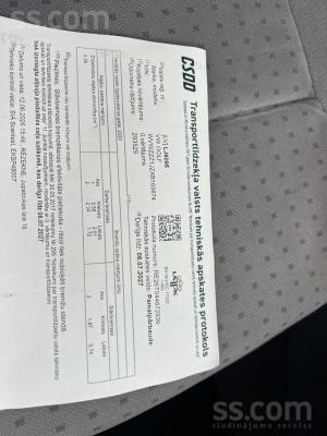 Volkswagen Golf 1999 Rēzekne, ar dzinēja tilpumu 1.90 L un nobraukumu 293 tūkst. km par 2050 €, foto 21 vietnē AUTOMOTO.COM.LV