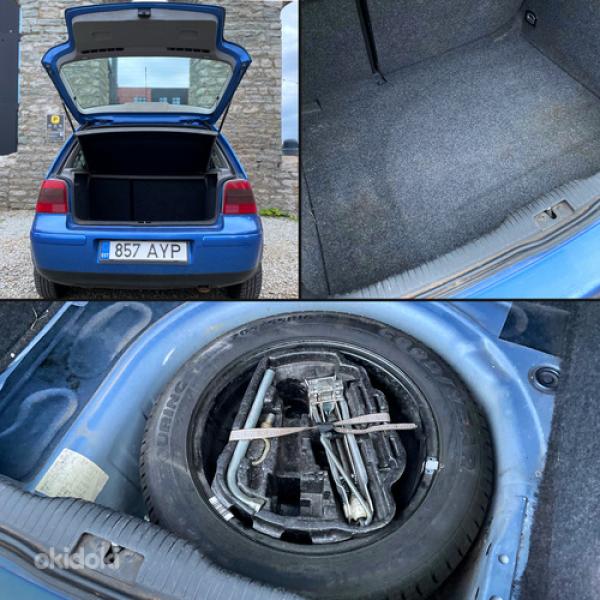 Volkswagen Golf 1999 in Tallinn, with an engine capacity of 1.40 L and mileage of 288 thousand km for 999 €, photo 6 on AUTOMOTO.COM.LV