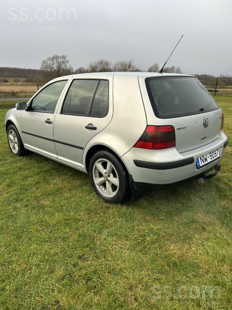 Volkswagen Golf 2000 in Preili, with an engine capacity of 1.90 L and mileage of 192 thousand km for 1550 €, photo 1 on AUTOMOTO.COM.LV