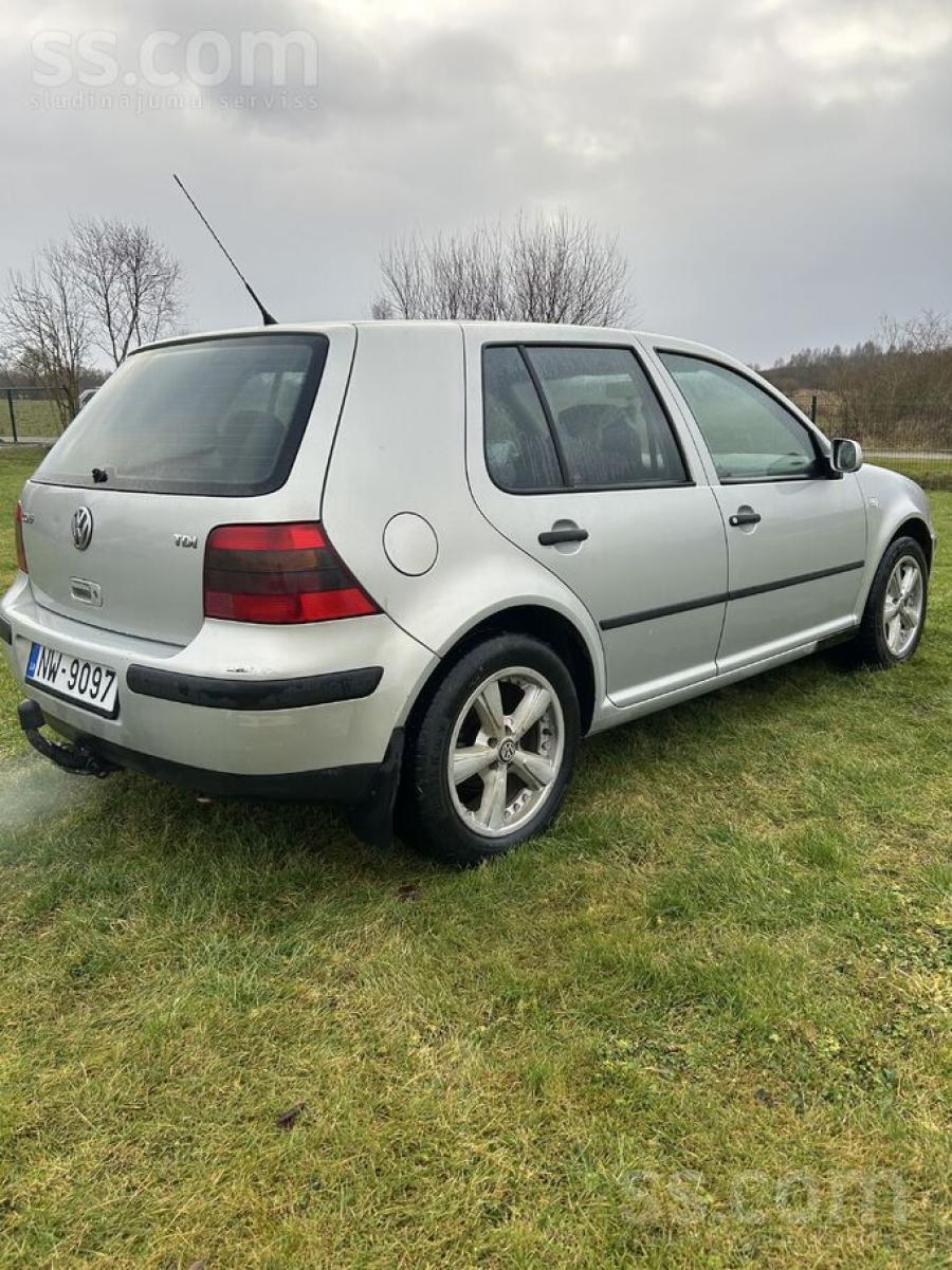 Volkswagen Golf 2000 in Preili, with an engine capacity of 1.90 L and mileage of 192 thousand km for 1550 €, photo 2 on AUTOMOTO.COM.LV