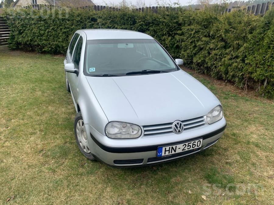 Фольксваген Гольф 2000 в Рига, объемом двигателя 1.90 л и пробегом 343 тыс. км за 1300 €, фото 1 на AUTOMOTO.COM.LV