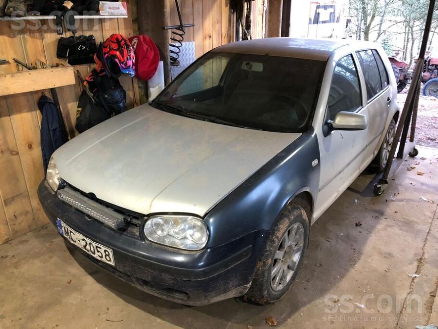 Volkswagen Golf 2001 Tukums, ar dzinēja tilpumu 1.90 L un nobraukumu 403 tūkst. km par 550 €, foto 1 vietnē AUTOMOTO.COM.LV
