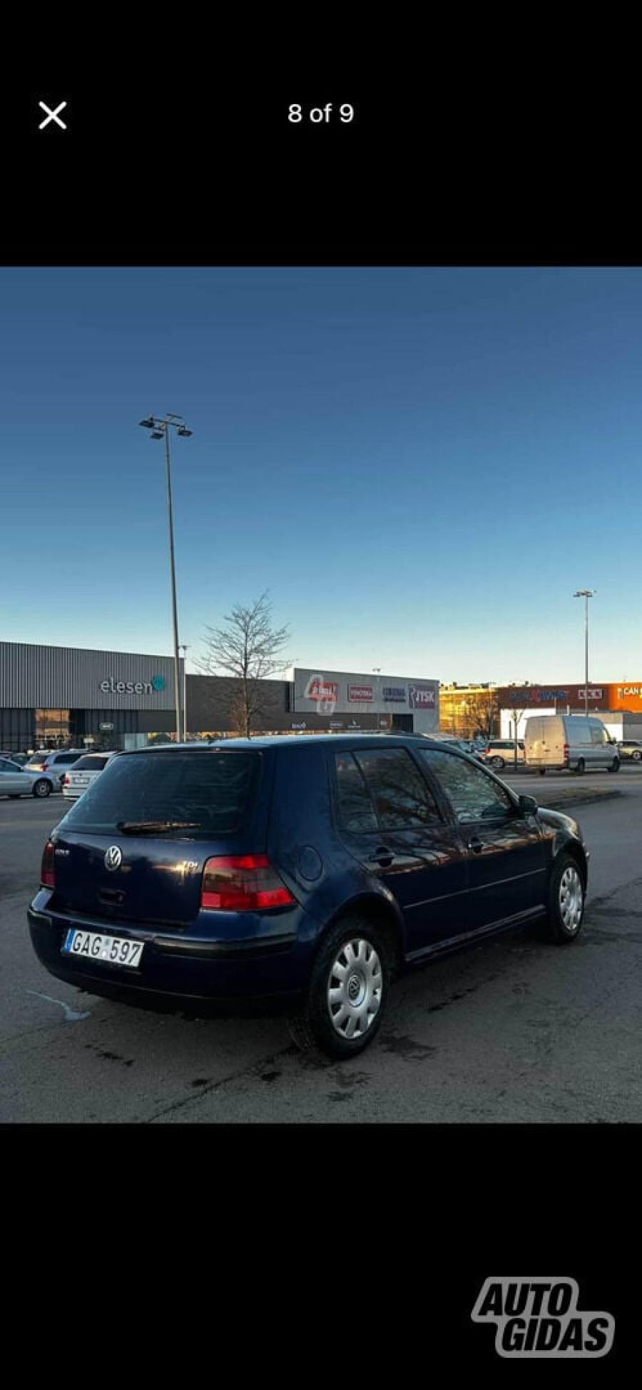 Volkswagen Golf 2001 Joniškis, ar dzinēja tilpumu 1.90 L un nobraukumu 356 tūkst. km par 950 €, foto 2 vietnē AUTOMOTO.COM.LV