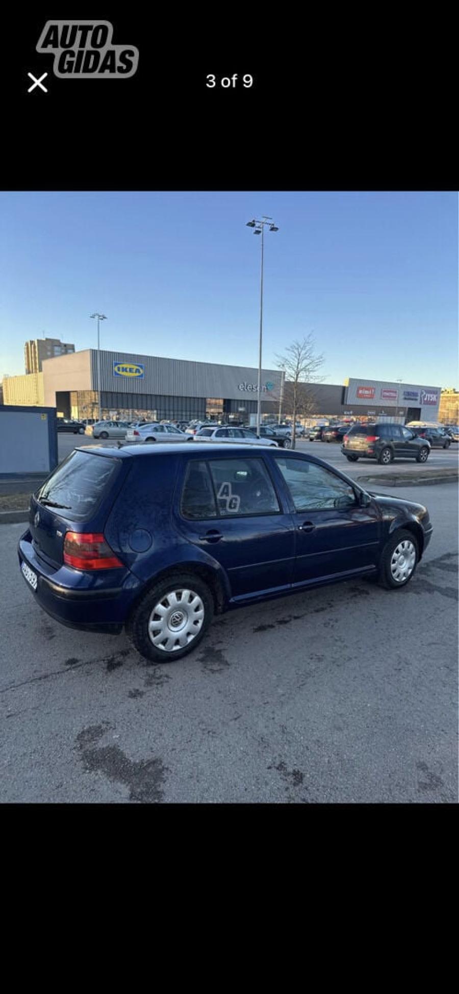 Volkswagen Golf 2001 Joniškis, ar dzinēja tilpumu 1.90 L un nobraukumu 356 tūkst. km par 950 €, foto 7 vietnē AUTOMOTO.COM.LV