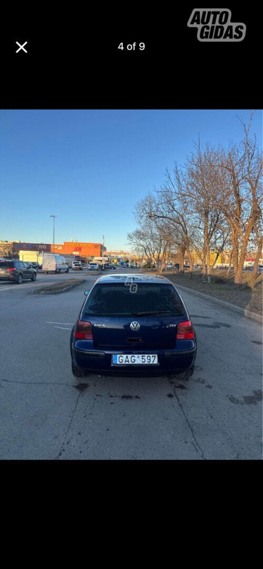 Volkswagen Golf 2001 Joniškis, ar dzinēja tilpumu 1.90 L un nobraukumu 356 tūkst. km par 950 €, foto 8 vietnē AUTOMOTO.COM.LV