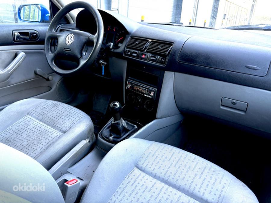 Volkswagen Golf 2001 in Tallinn, with an engine capacity of 1.90 L and mileage of 271 thousand km for 1199 €, photo 9 on AUTOMOTO.COM.LV