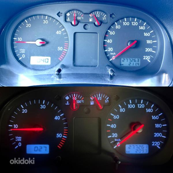 Volkswagen Golf 2001 in Tallinn, with an engine capacity of 1.90 L and mileage of 271 thousand km for 1199 €, photo 10 on AUTOMOTO.COM.LV
