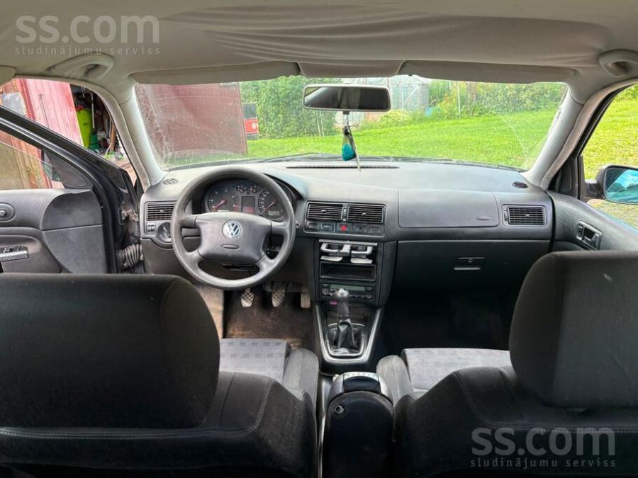 Volkswagen Golf 2001 in Riga, with an engine capacity of 1.90 L and mileage of 386 thousand km for 1400 €, photo 8 on AUTOMOTO.COM.LV